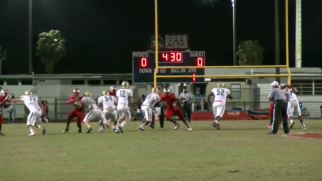 vs. Miramar High School - Boys Varsity Football - Andrew Parchment ...