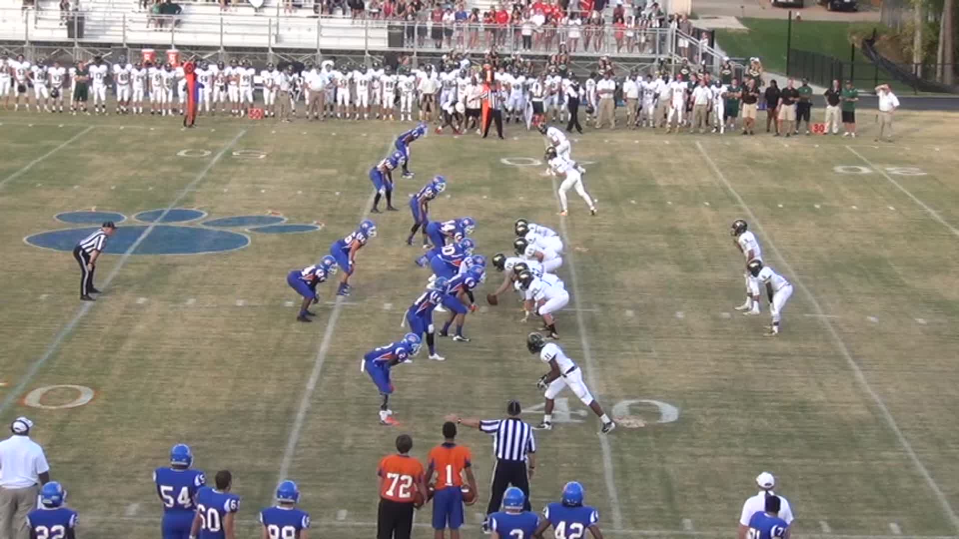 Cardinal Gibbons football highlights Athens Drive High School - High ...