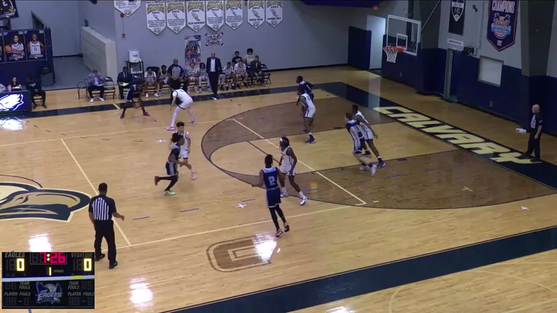 Calvary Christian Academy vs Somerset - Archbishop McCarthy highlights - Hudl