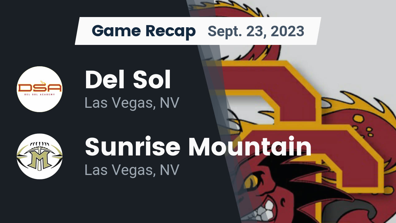 Del Sol (Las Vegas, NV) High School Sports - Football, Basketball ...