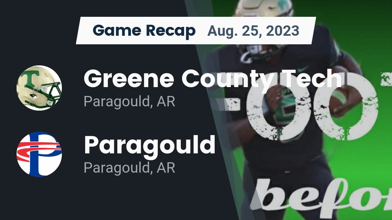 Greene County Tech (Paragould, AR) High School Sports - Football ...