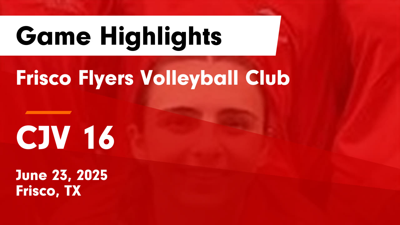 Frisco Flyers Volleyball Club | Club Sports | Home | Hudl