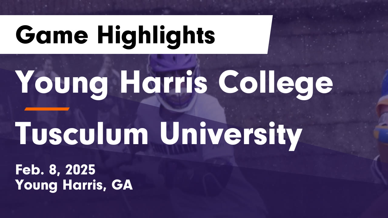 Young Harris College vs Tusculum University Game Highlights - Feb. 8, 2025 - Young Harris ...