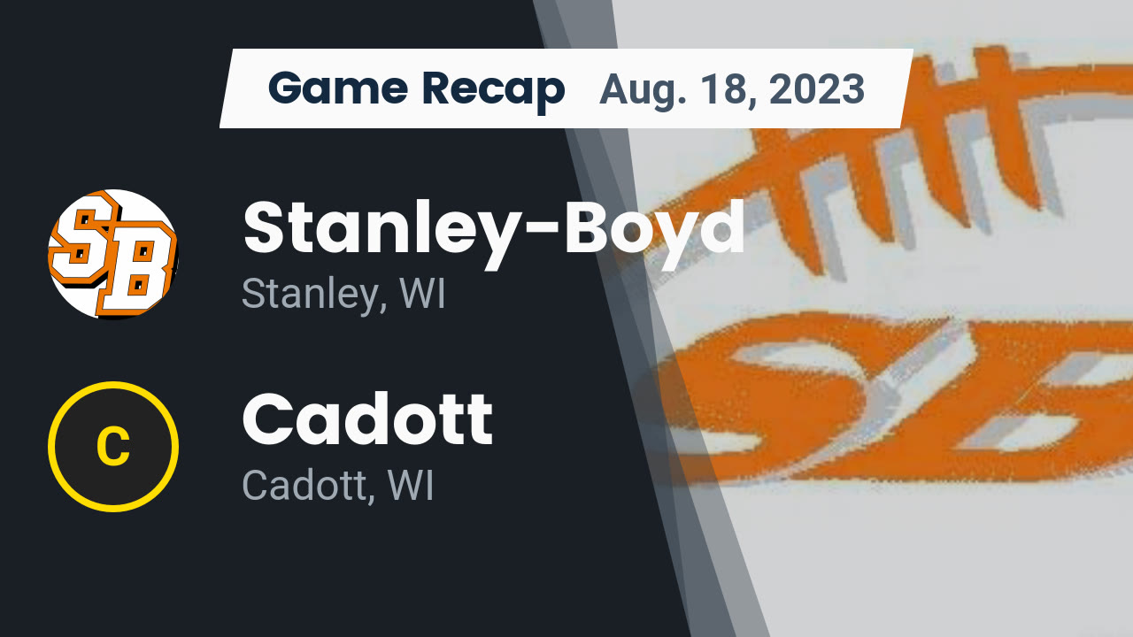 Stanley-Boyd (Stanley, WI) High School Sports - Football, Basketball ...