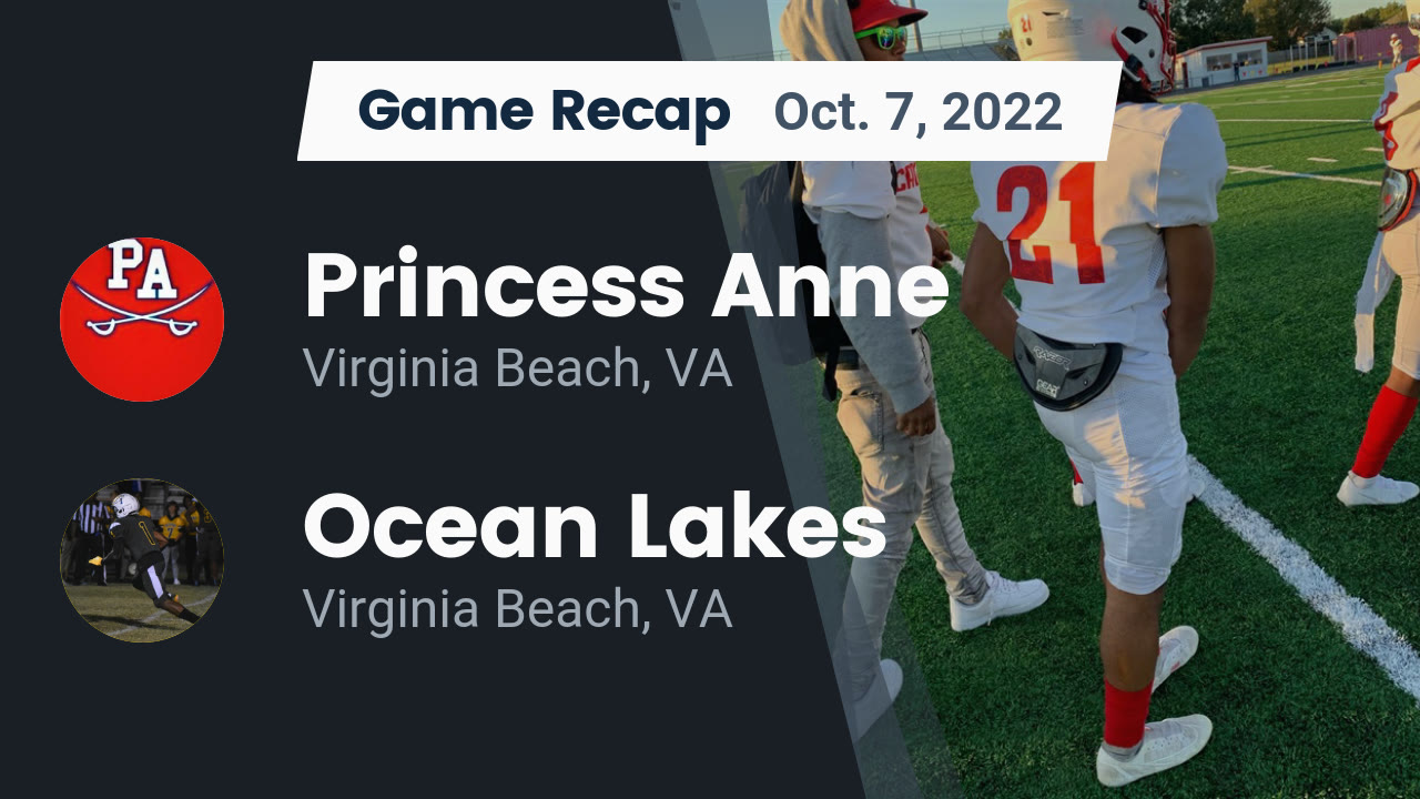 Princess Anne (Virginia Beach, VA) High School Sports - Football ...