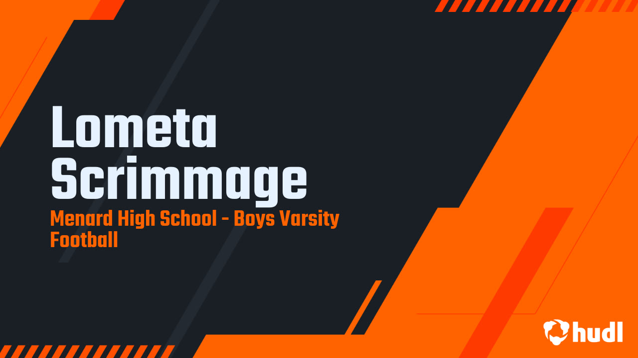 Lometa Scrimmage - Menard highlights - Hudl
