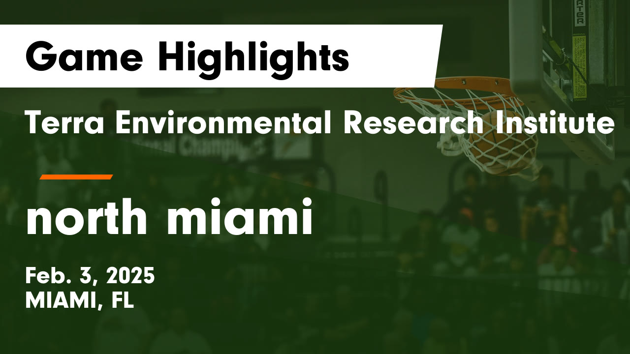 Terra Environmental Research Institute vs north miami Game Highlights ...