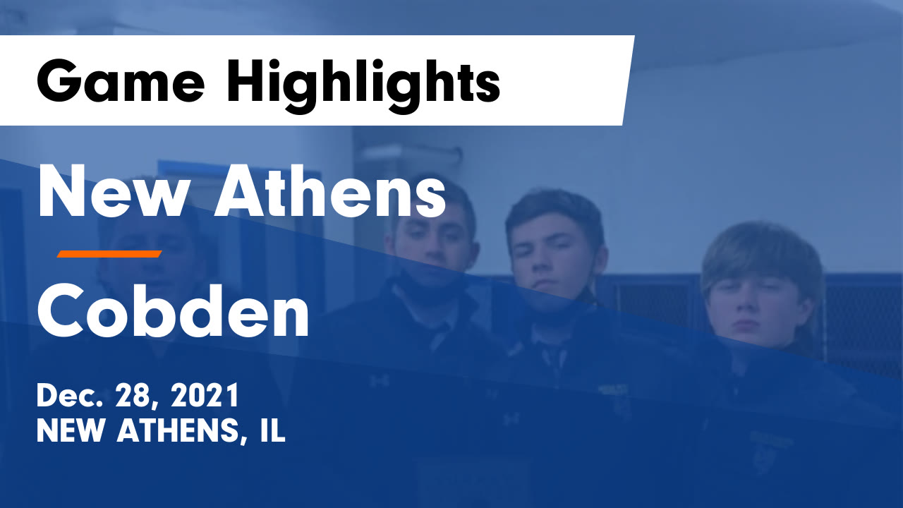 New Athens vs Cobden Game Highlights - Dec. 28, 2021 - New Athens High ...