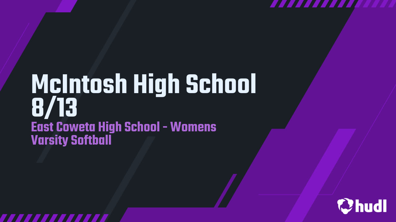 McIntosh High School 8/13 - East Coweta High highlights - Hudl