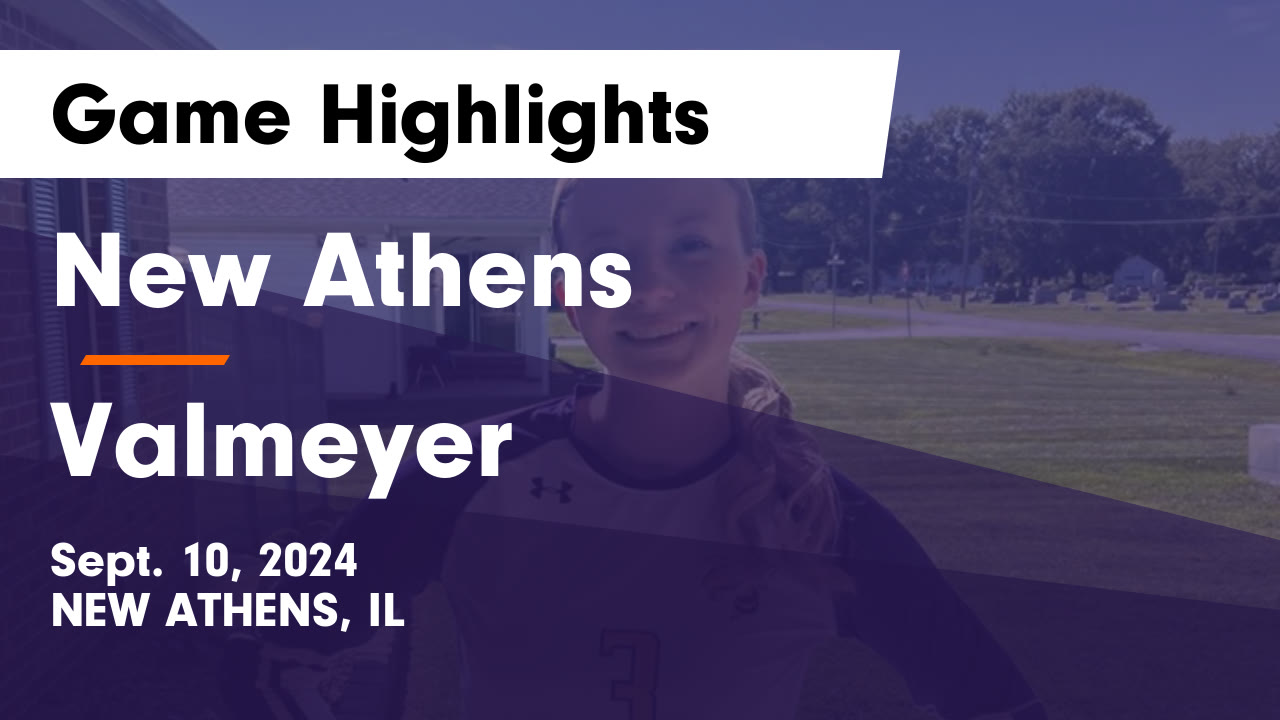 New Athens vs Valmeyer Game Highlights - Sept. 10, 2024 - New Athens ...