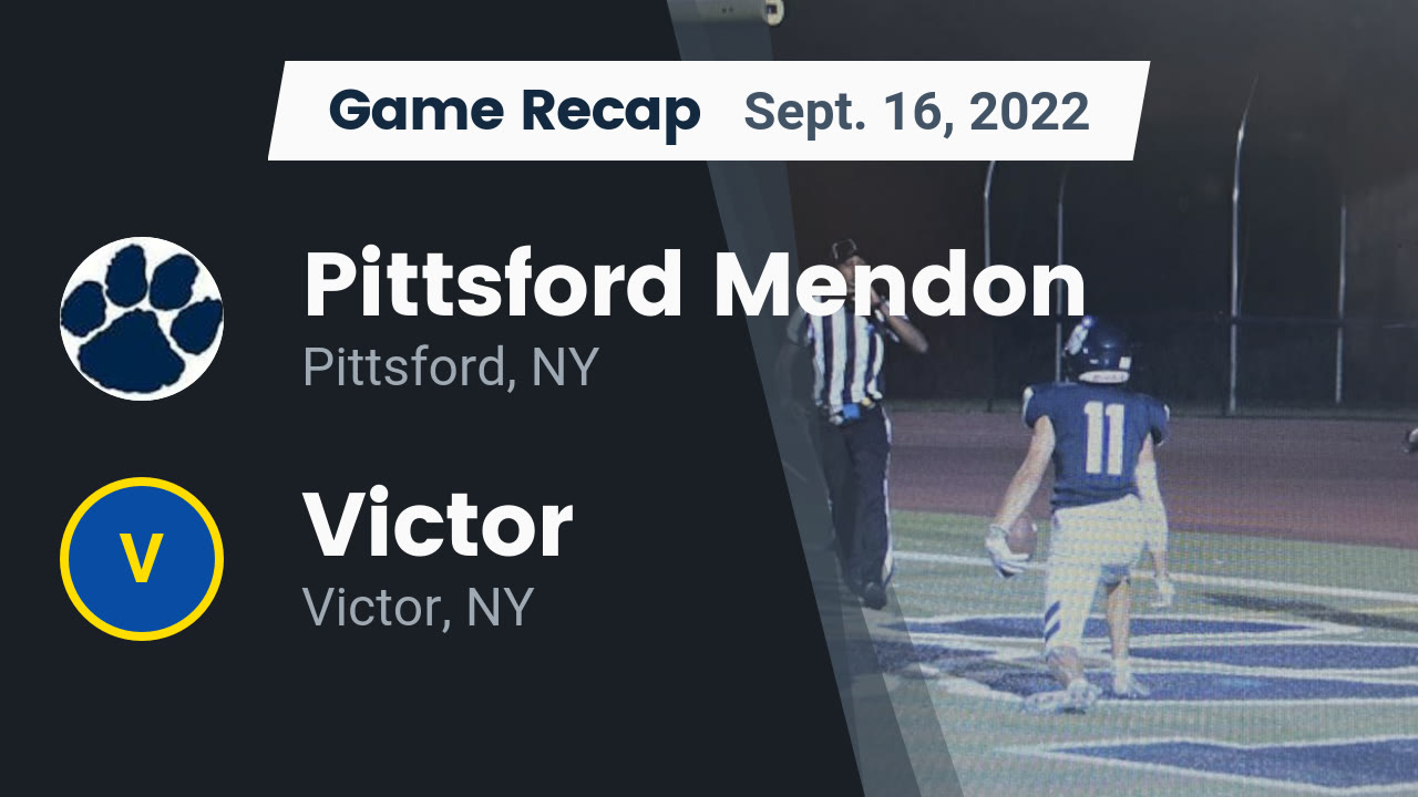 Recap: Pittsford Mendon vs. Victor 2022 - Pittsford highlights - Hudl