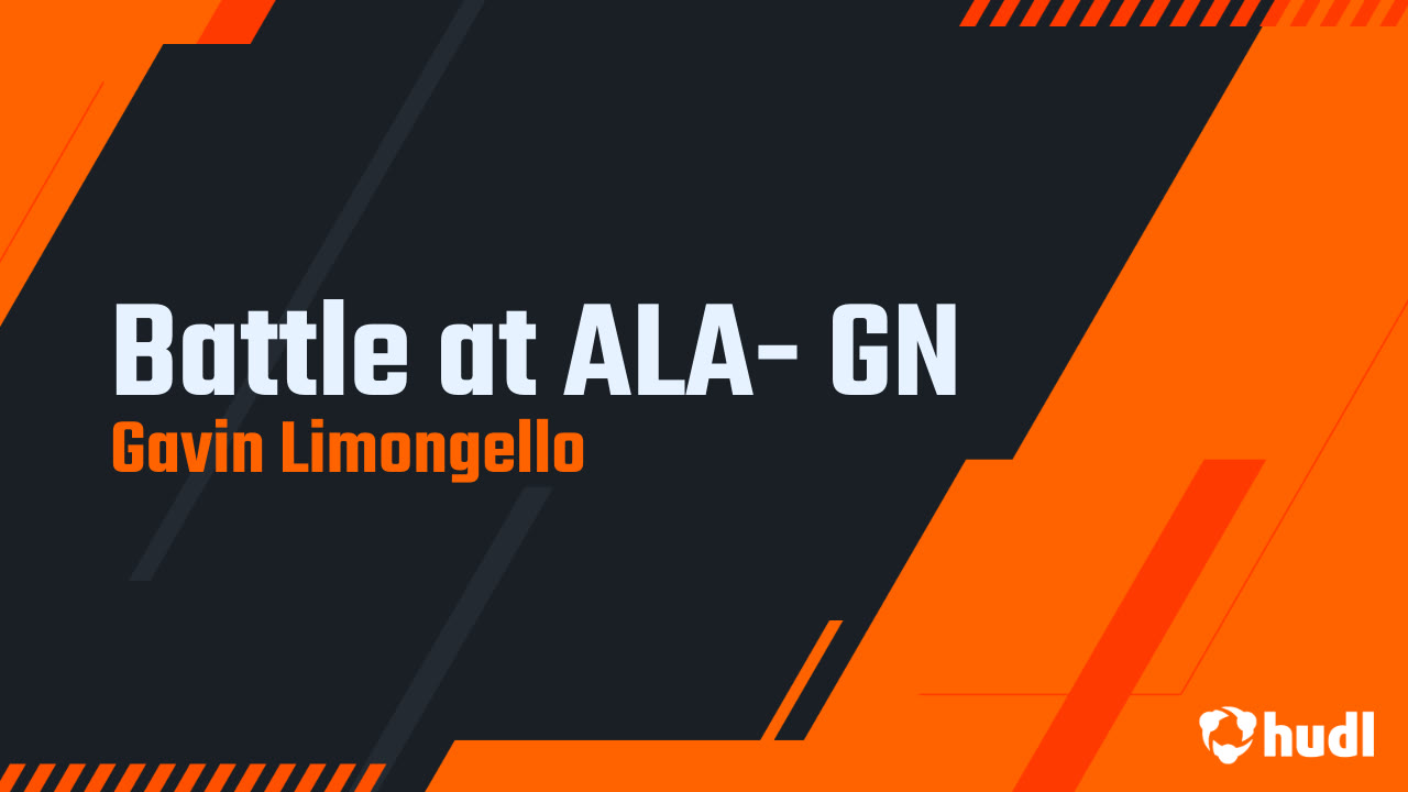 Battle at ALA- GN - Gavin Limongello highlights - Hudl