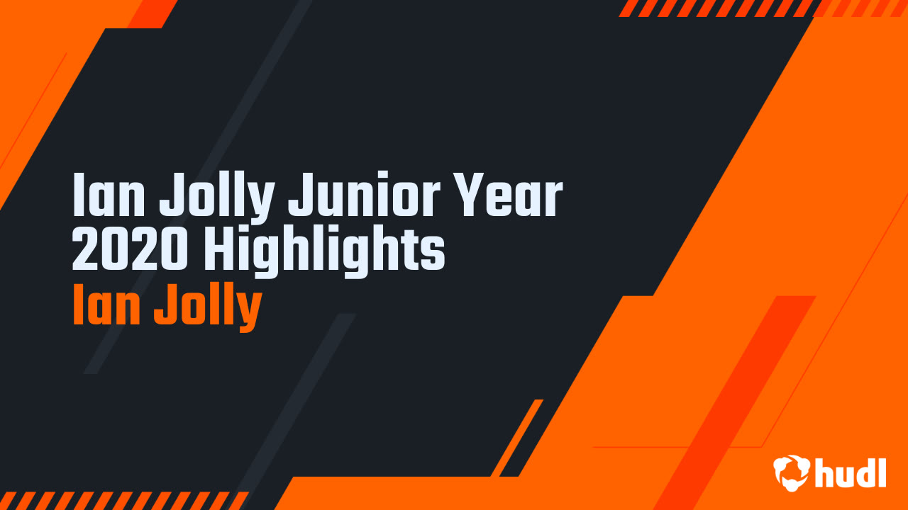 Ian Jolly Junior Year 2020 Highlights - Ian Jolly highlights - Hudl