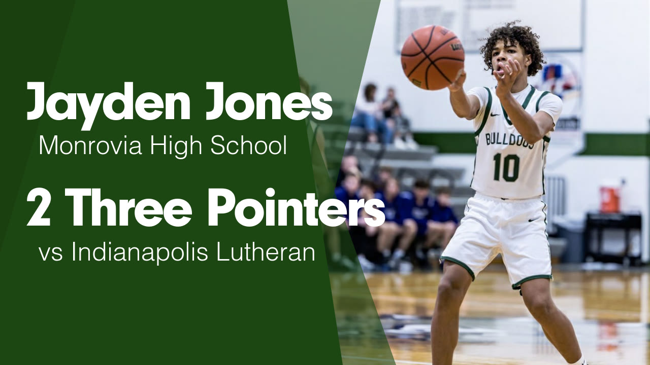 2 Three Pointers vs Indianapolis Lutheran - Jayden Jones highlights - Hudl