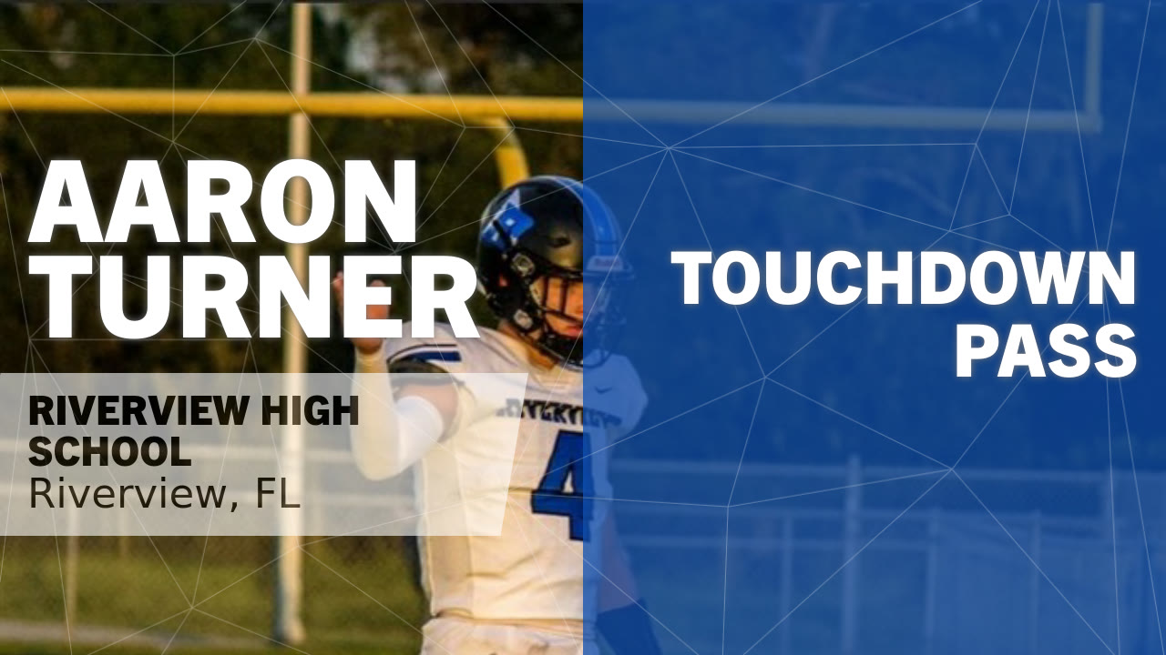 Touchdown Pass vs Spoto - Aaron Turner highlights - Hudl