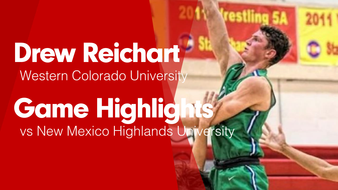 Game Highlights vs New Mexico Highlands University - Drew Reichart ...