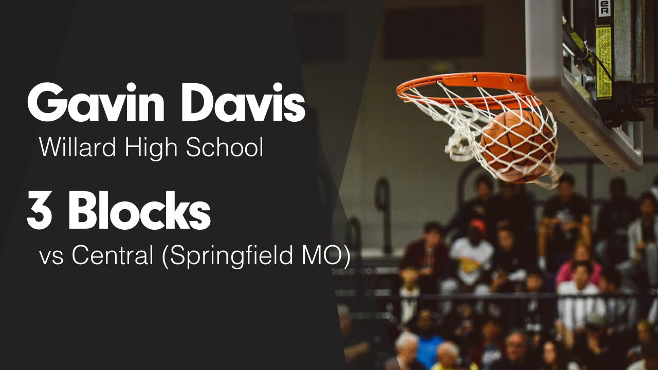 3 Blocks vs Central (Springfield MO) - Gavin Davis highlights - Hudl