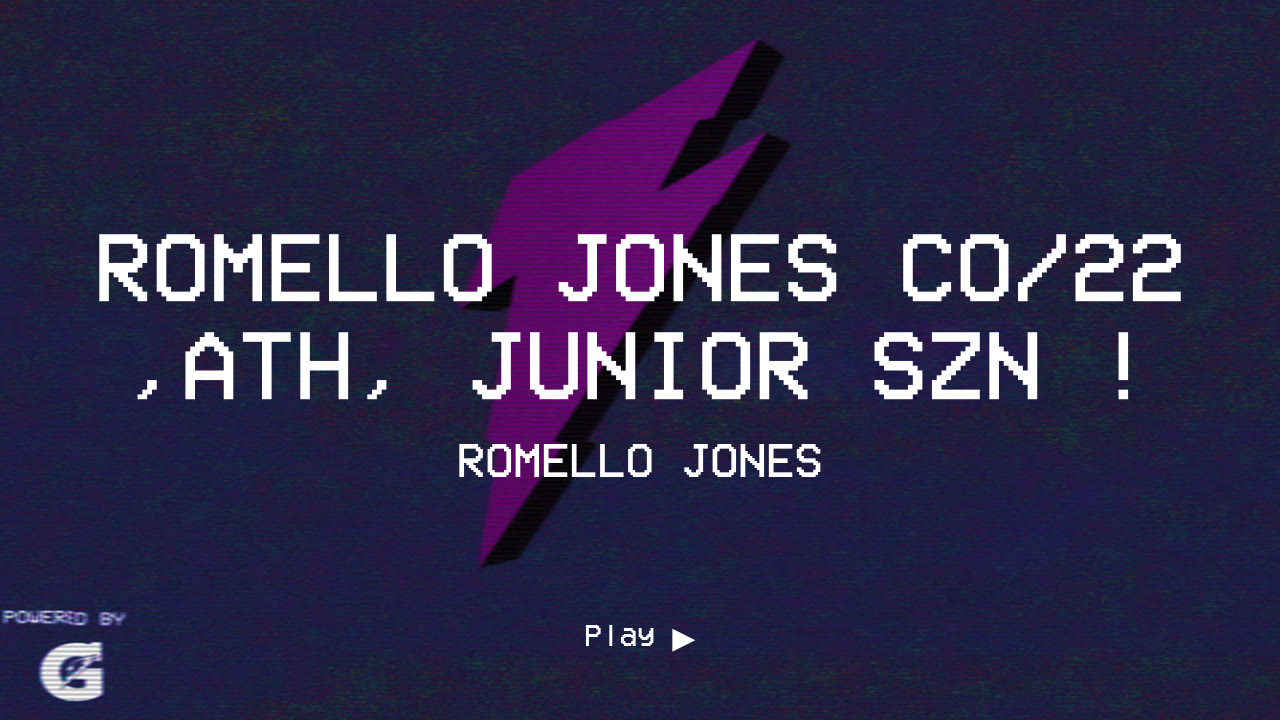 Romello Jones CO/22 ,ATH, Junior Szn ! - Romello Jones highlights - Hudl