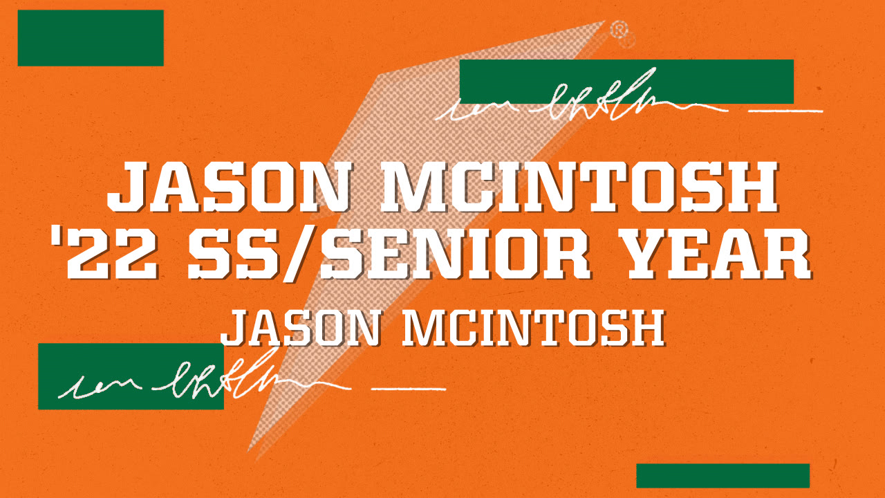 Jason McIntosh '22 SS/Senior Year - Jason McIntosh highlights - Hudl