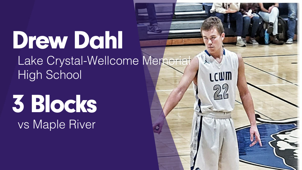 3 Blocks vs Maple River - Drew Dahl highlights - Hudl