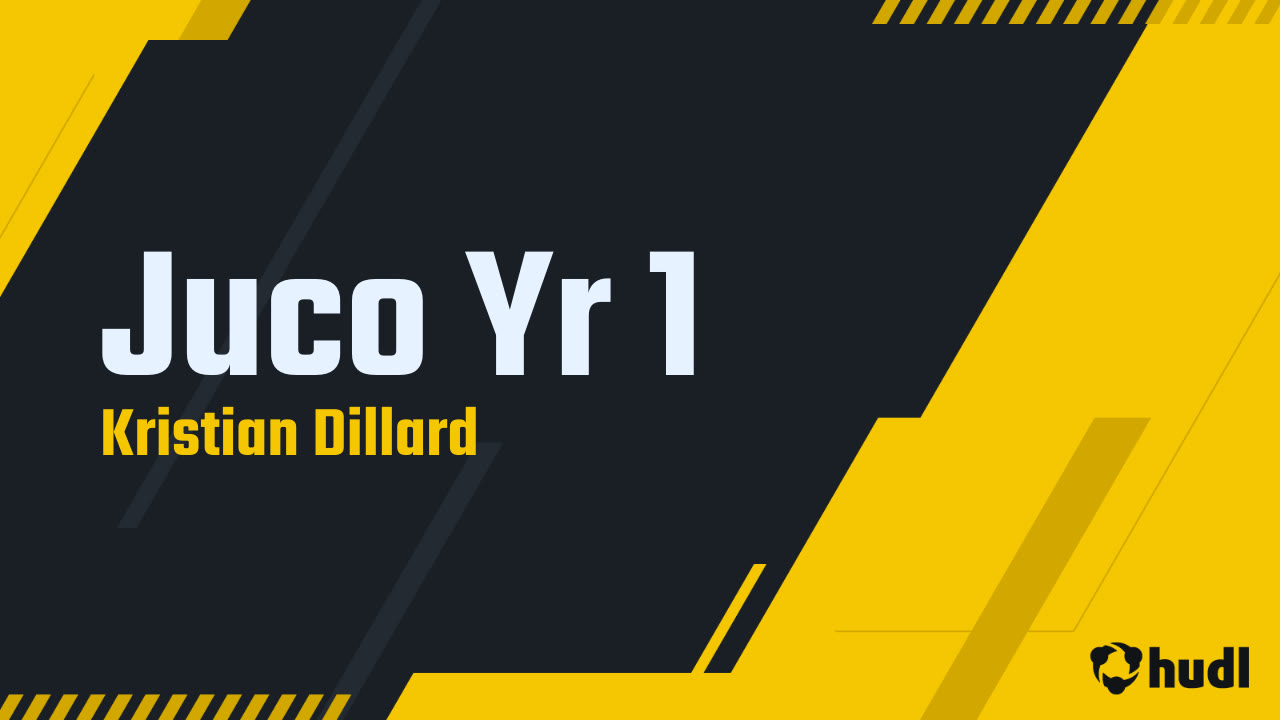 Juco Yr 1 - Kristian Dillard highlights - Hudl