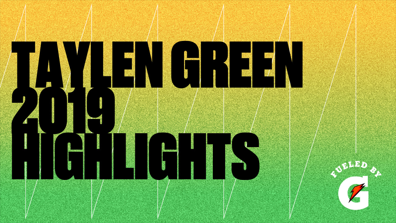 Taylen Green 2019 Highlights - Taylen Green highlights - Hudl