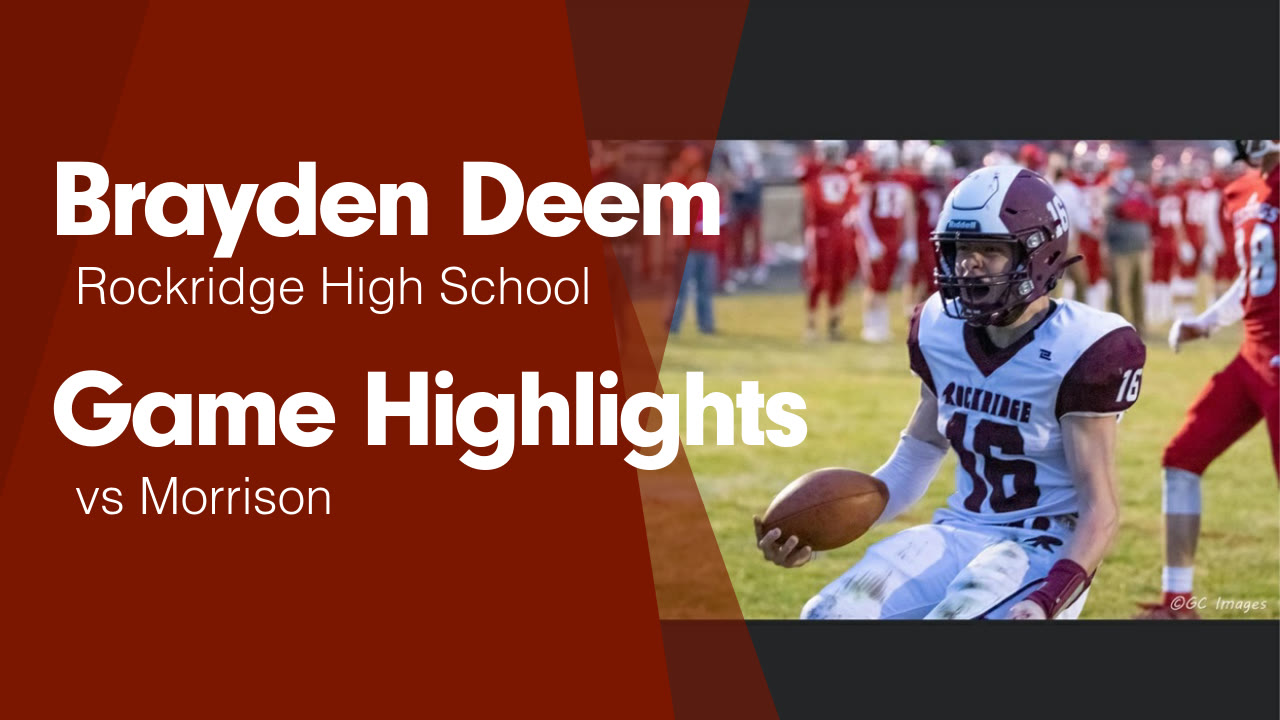 Game Highlights vs Morrison - Brayden Deem highlights - Hudl