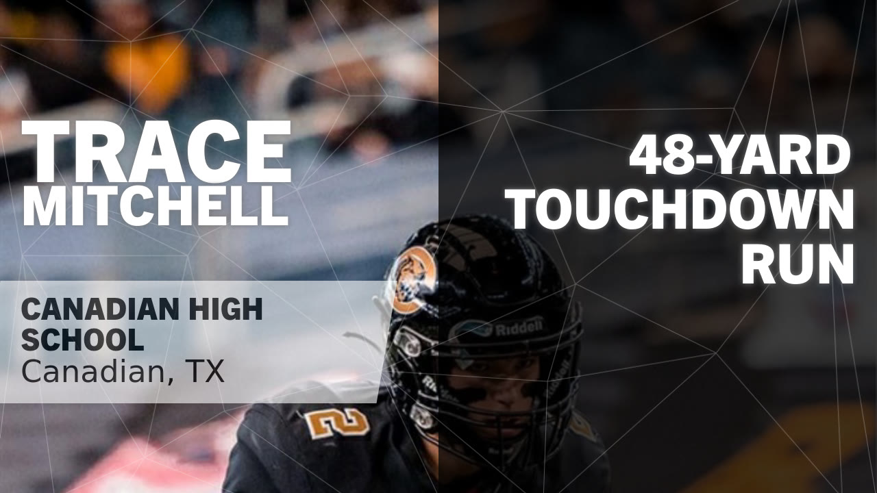 48-yard Touchdown Run vs Elk City - Trace Mitchell highlights - Hudl