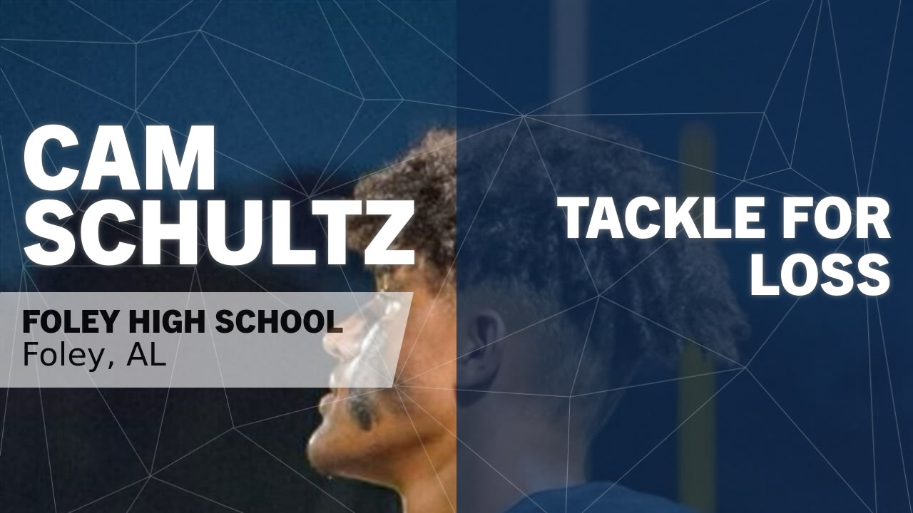 Tackle for Loss vs Baldwin County - Cam Schultz highlights - Hudl