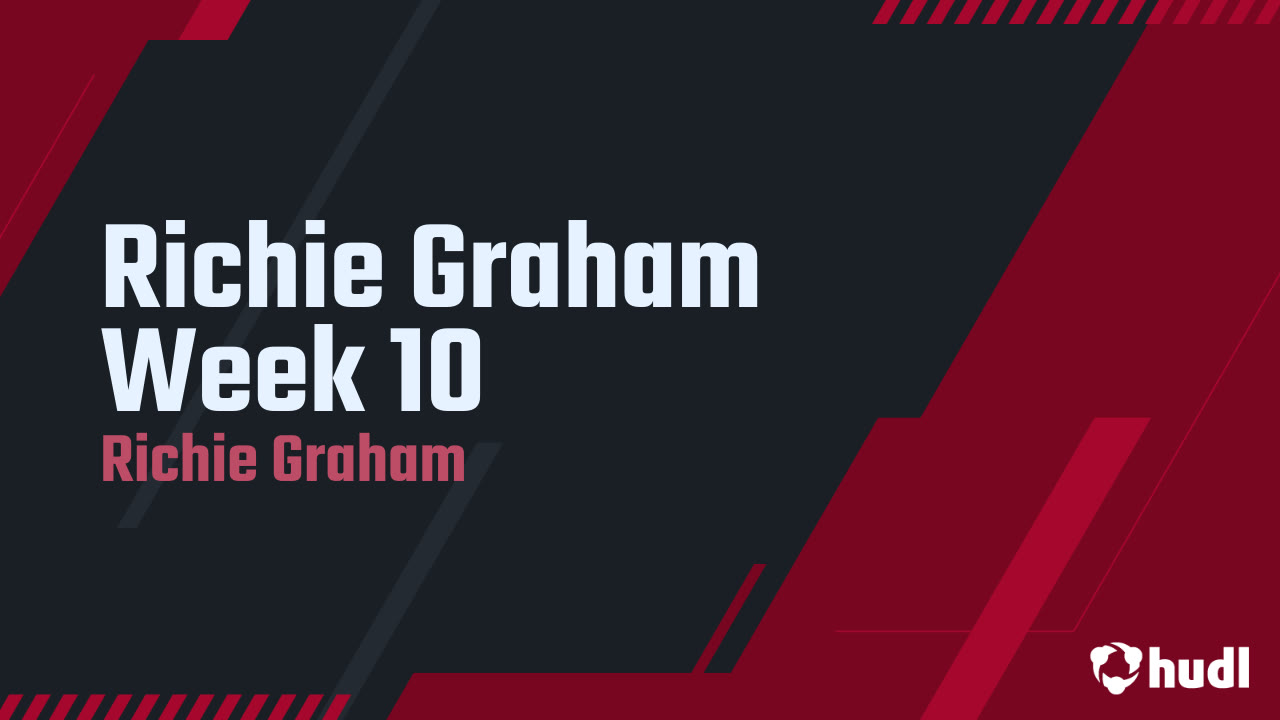 Richie Graham Week 10 - Richie Graham highlights - Hudl