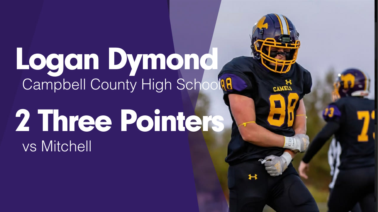 2 Three Pointers vs Mitchell - Logan Dymond highlights - Hudl