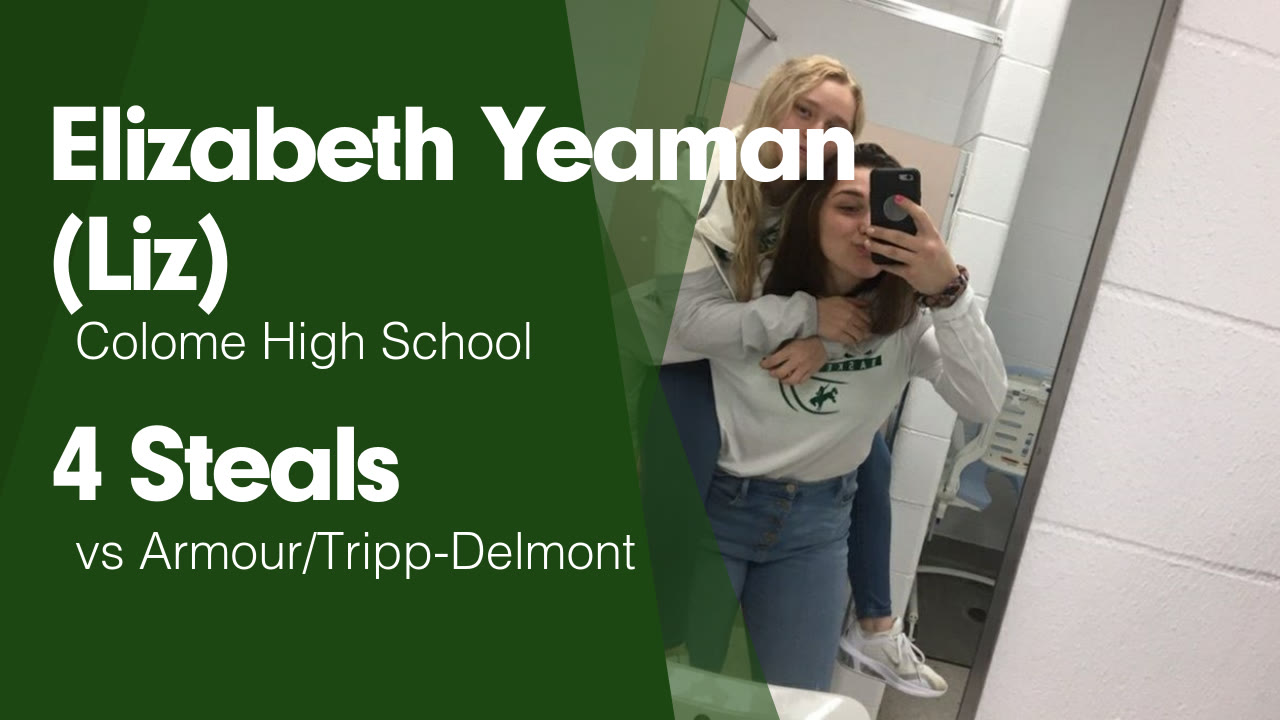 4 Steals vs Armour/Tripp-Delmont - Elizabeth Yeaman (Liz) highlights - Hudl