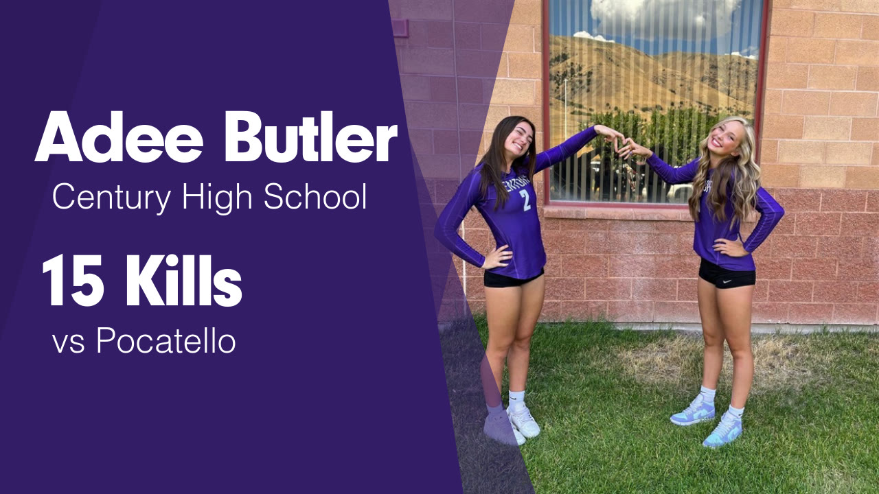 15 Kills vs Pocatello - Coach Butler highlights - Hudl