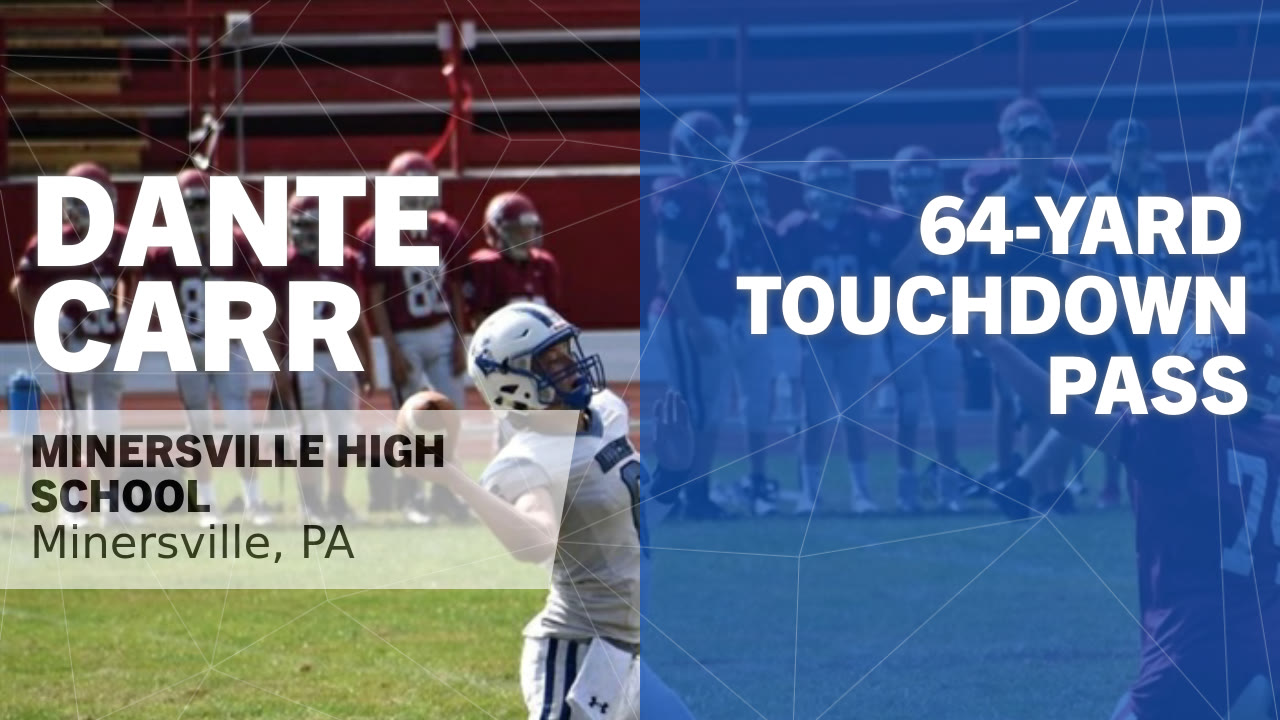 64-yard Touchdown Pass vs Tri-Valley - Dante Carr highlights - Hudl