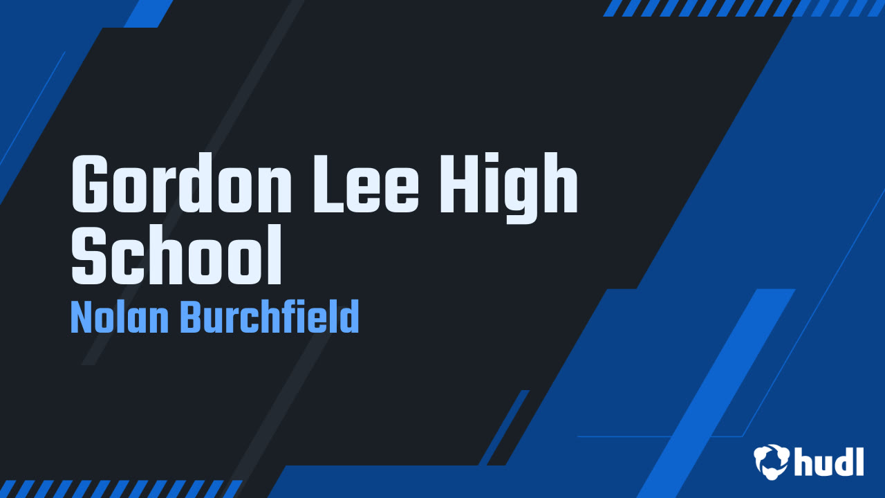 Gordon Lee High School - Nolan Burchfield highlights - Hudl