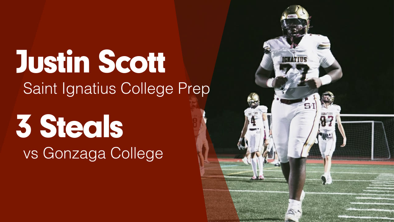 3 Steals vs Gonzaga College - Justin Scott highlights - Hudl