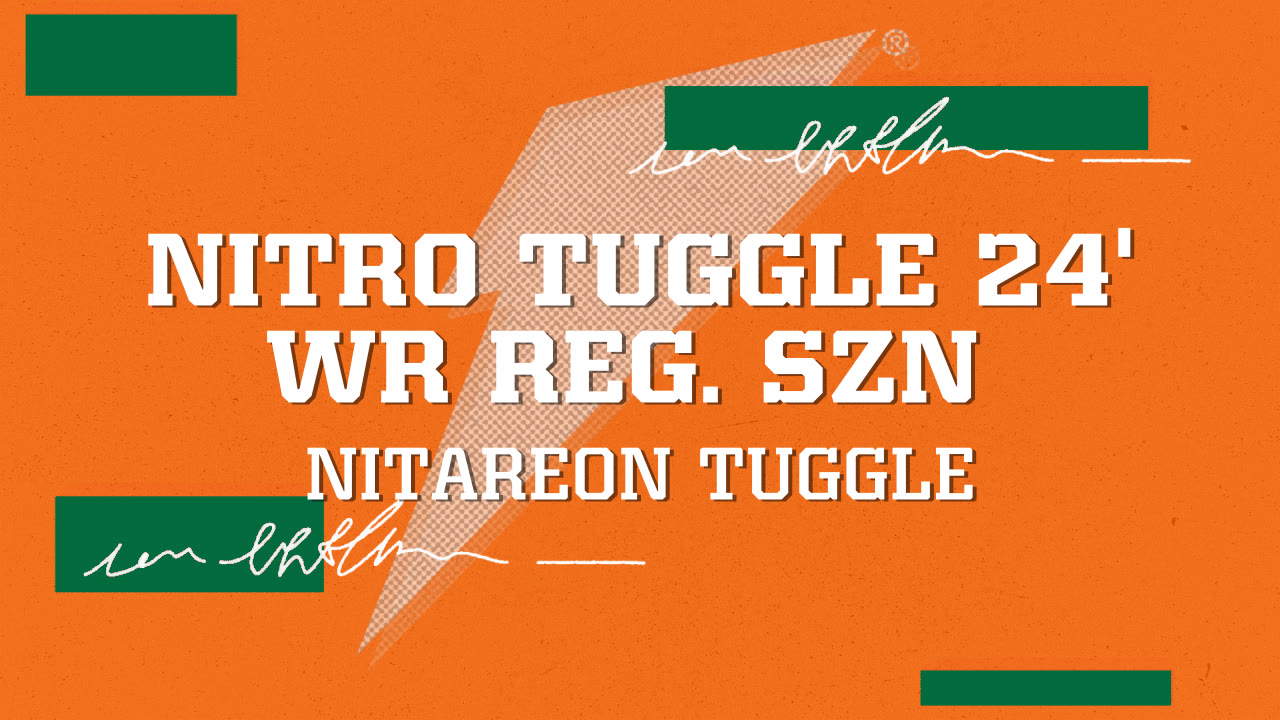 Nitro Tuggle 24' WR Reg. Szn - Nitro Tuggle highlights - Hudl