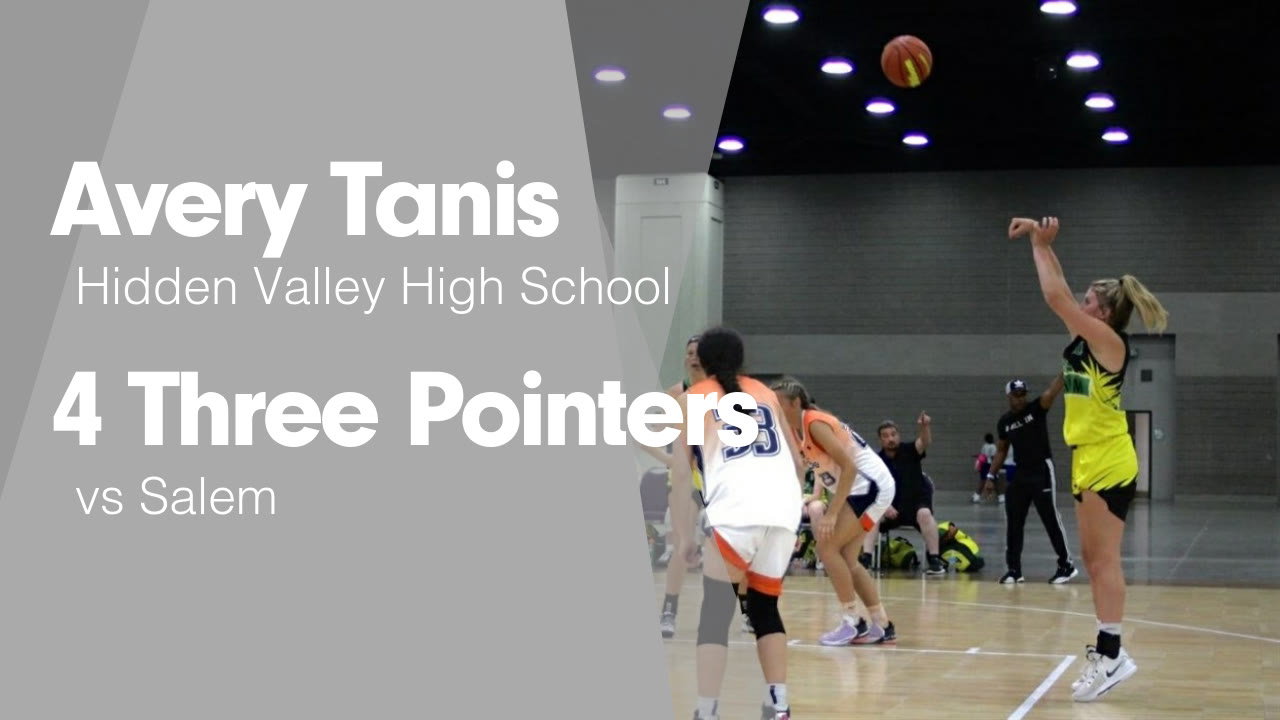 4 Three Pointers vs Salem - Avery Tanis highlights - Hudl
