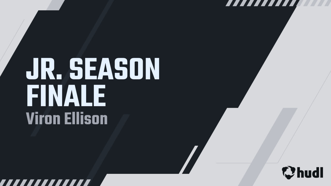 JR. SEASON FINALE - Viron Ellison highlights - Hudl