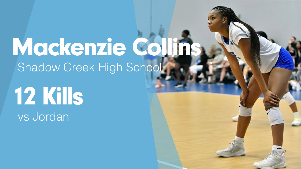 12 Kills vs Jordan - Mackenzie Collins highlights - Hudl