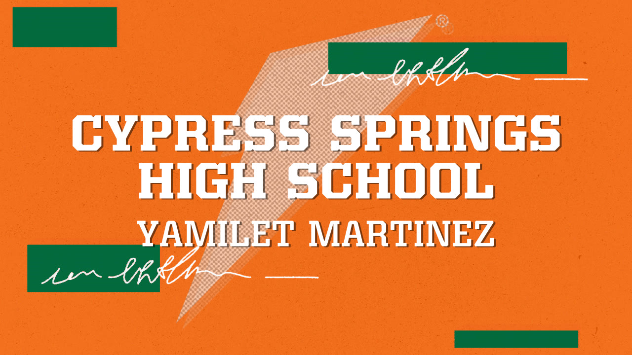 Cypress Springs High School - Yamilet Martinez highlights - Hudl
