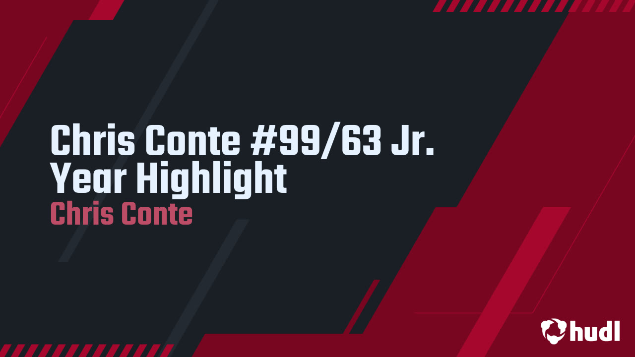 Chris Conte #99/63 Jr. Year Highlight - Chris Conte highlights - Hudl
