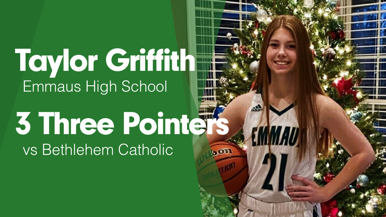 3 Three Pointers vs Bethlehem Catholic - Taylor Griffith highlights - Hudl