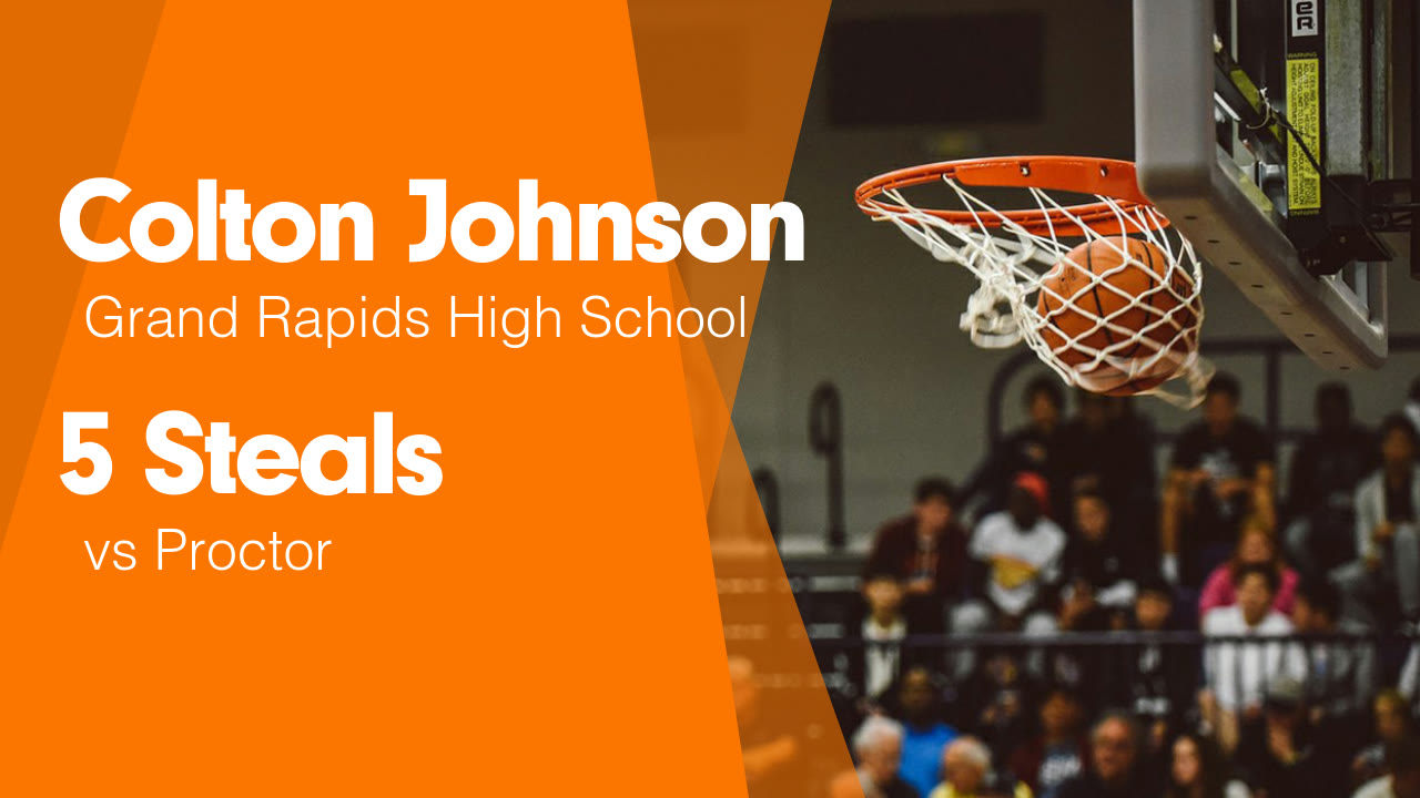 5 Steals vs Proctor - Colton Johnson highlights - Hudl