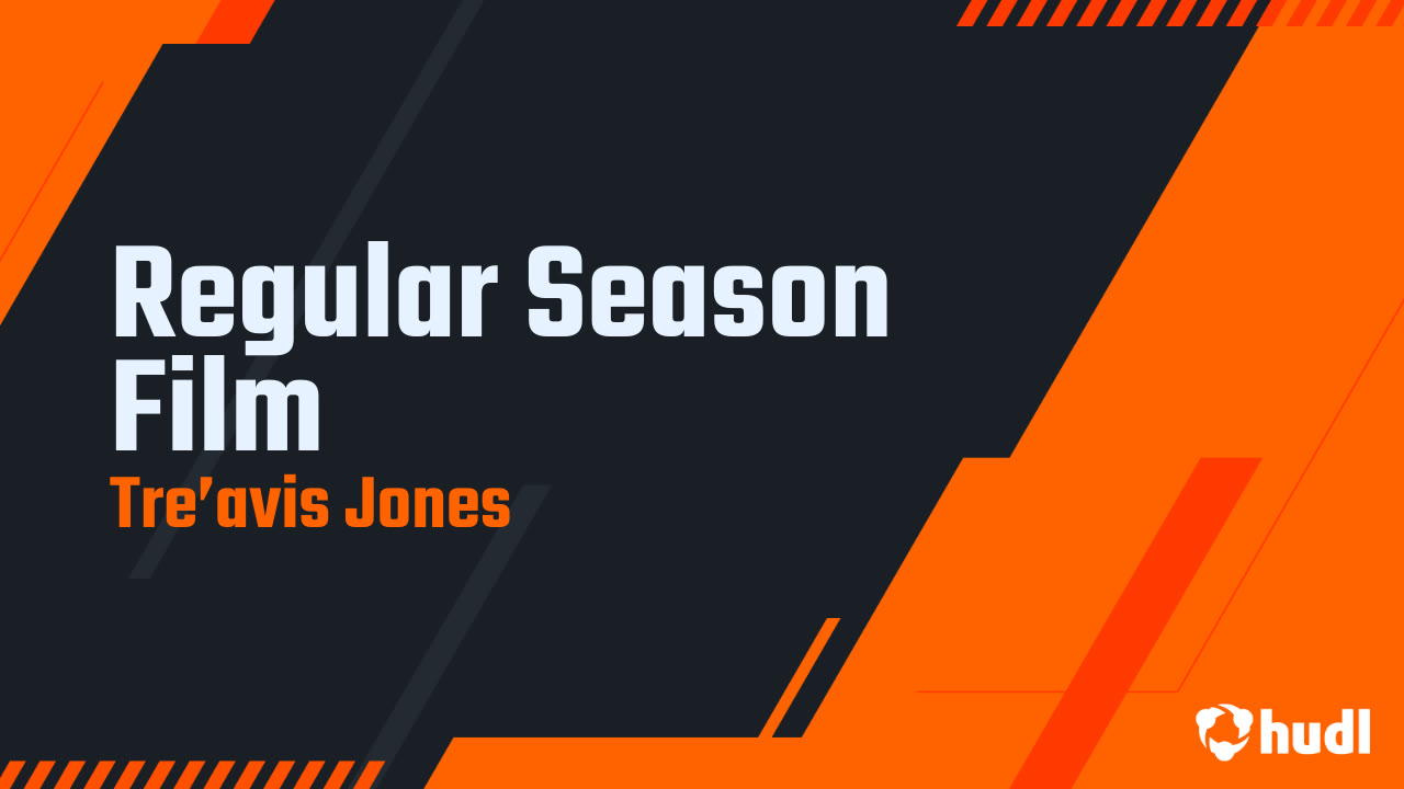 Regular Season Film - Tre’avis Jones highlights - Hudl