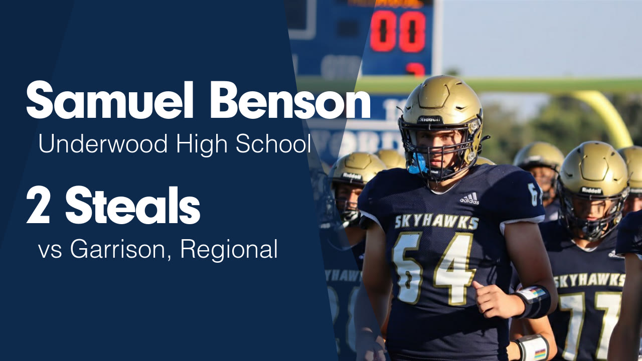 2 Steals vs Garrison, Regional - Samuel Benson highlights - Hudl