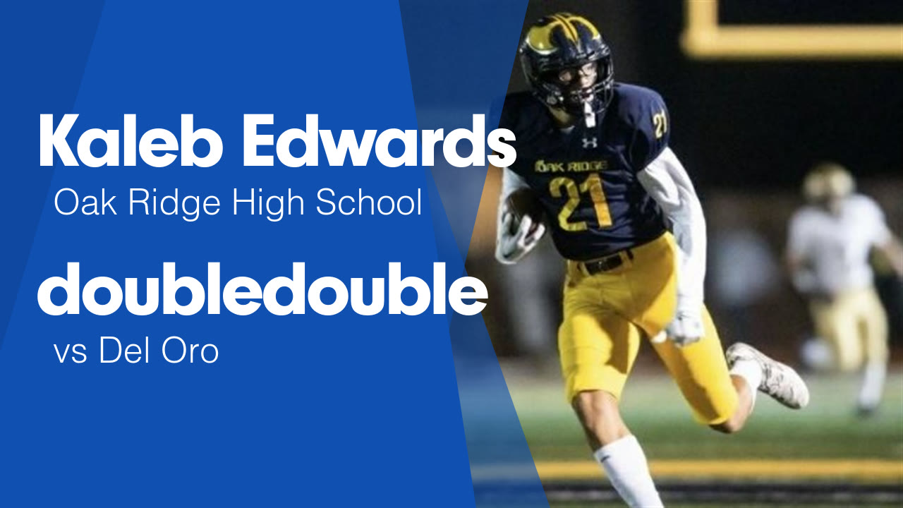 Double Double vs Del Oro - Kaleb Edwards highlights - Hudl