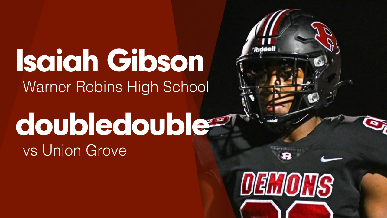Double Double vs Union Grove - Isaiah Gibson highlights - Hudl