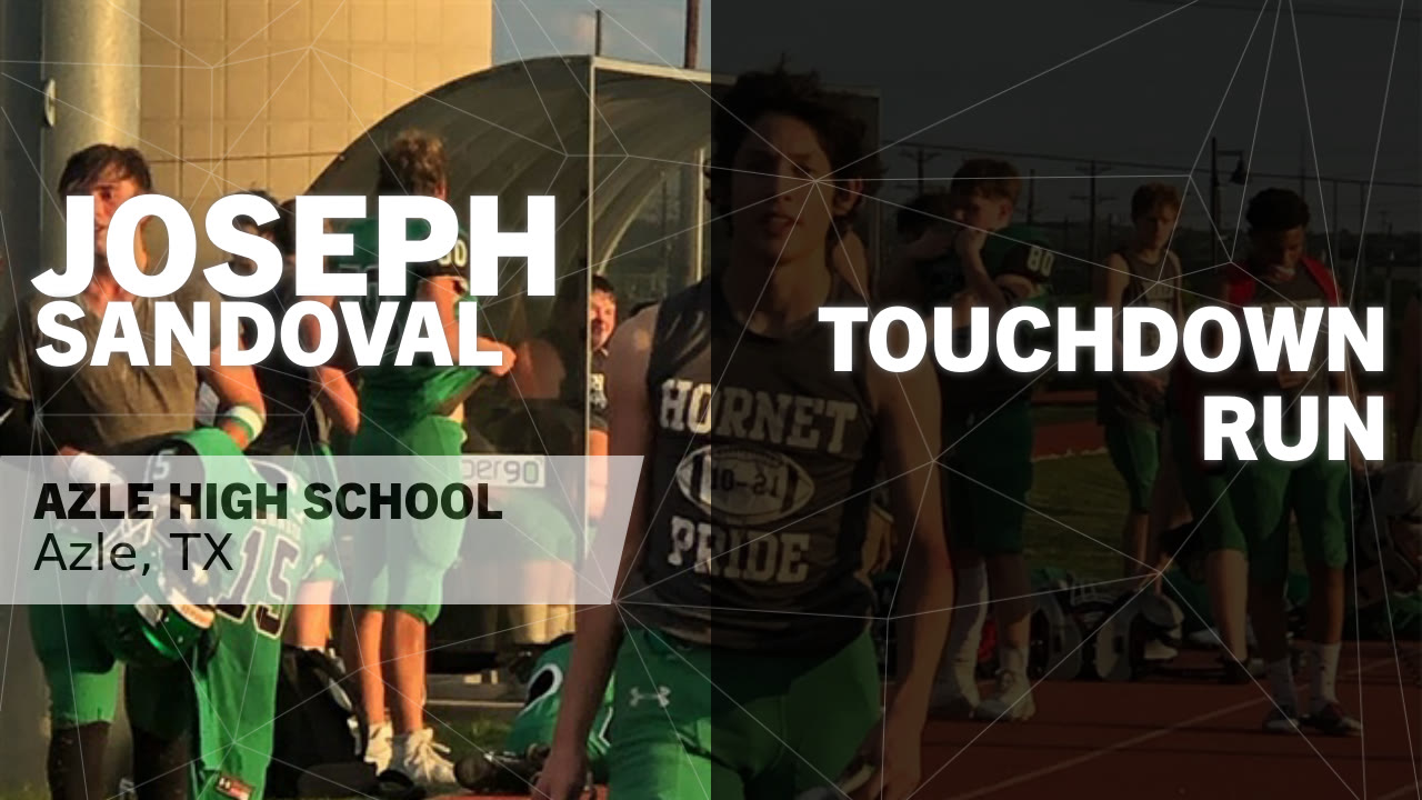 Touchdown Run vs Weatherford - Joseph Sandoval highlights - Hudl