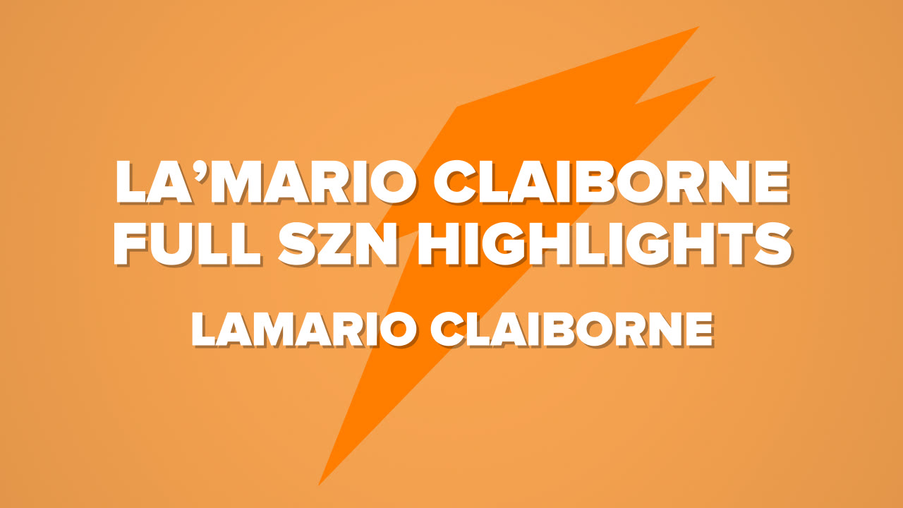 La’Mario Claiborne Full Szn Highlights - Lamario Claiborne highlights ...